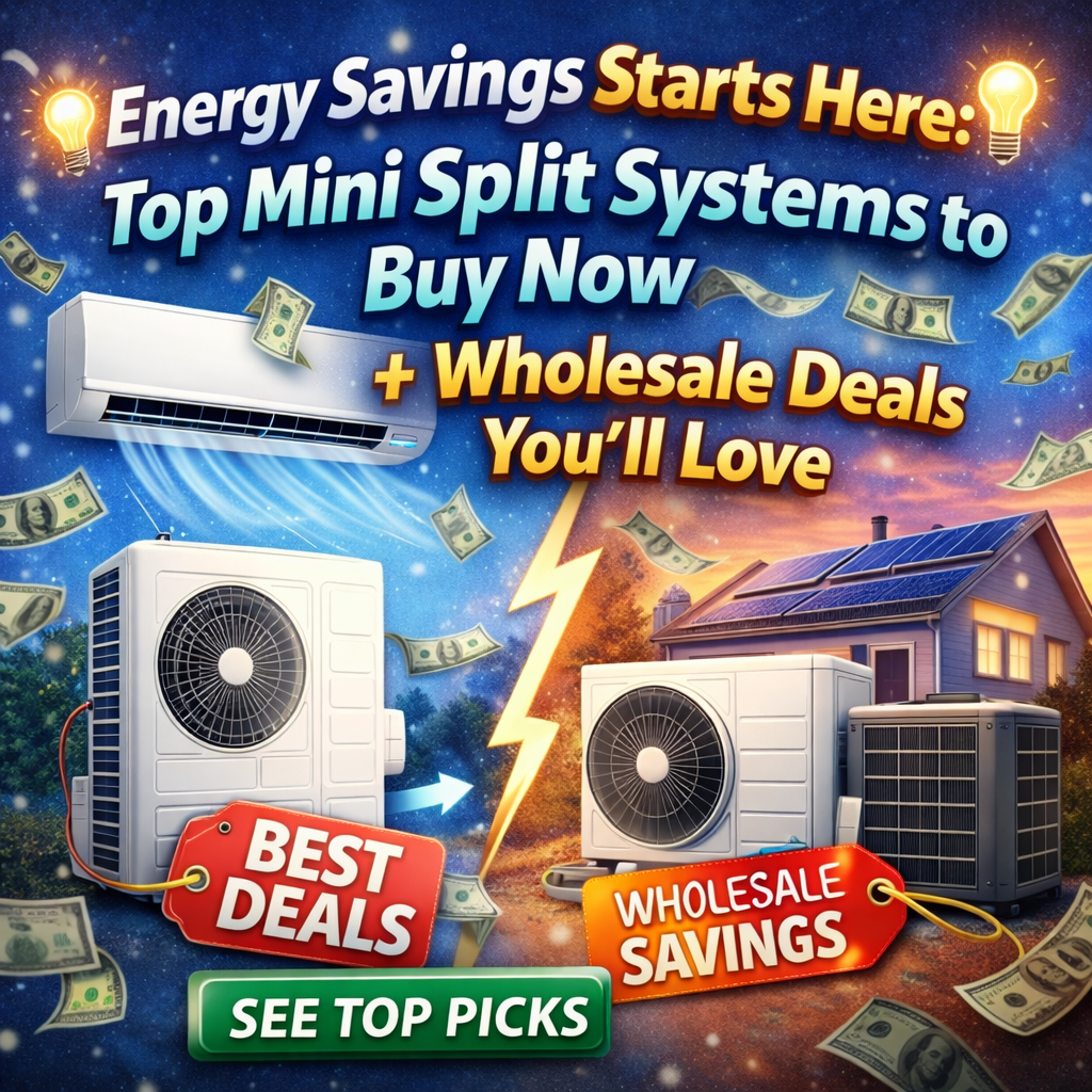 Energy Savings Starts Here: Top Mini Split Systems to Buy Now + Wholes ...