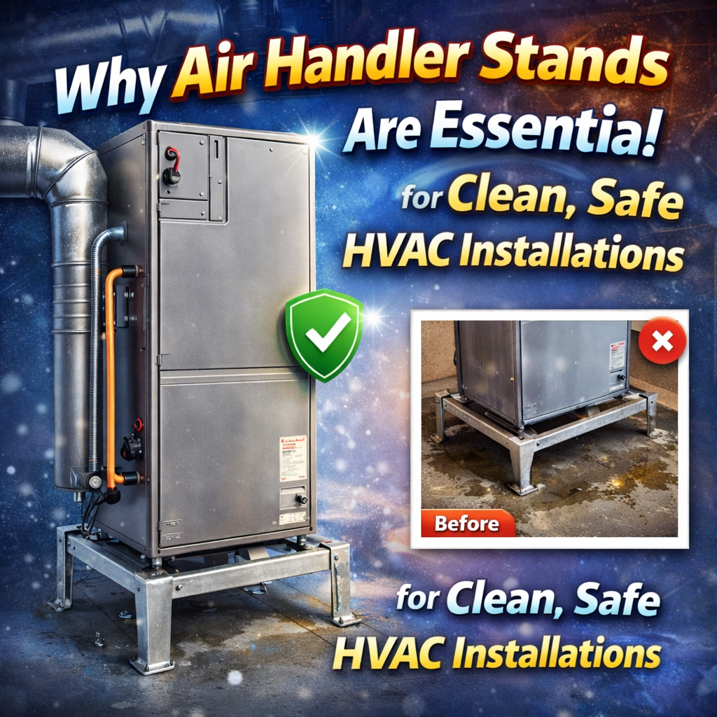Why Air Handler Stands Are Essential for Clean, Safe HVAC Installation ...