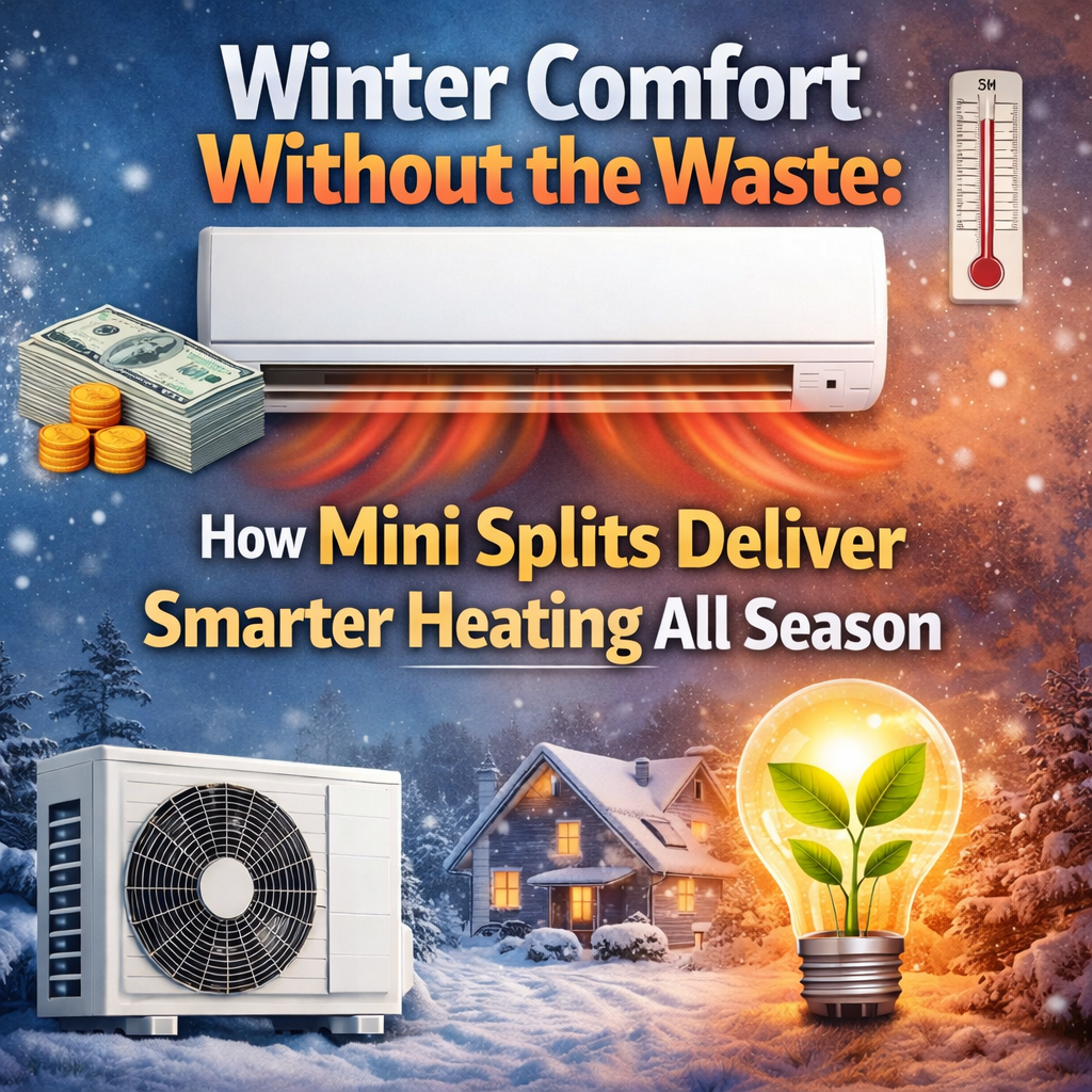 Winter Comfort Without the Waste: How Mini Splits Deliver Smarter Heat ...
