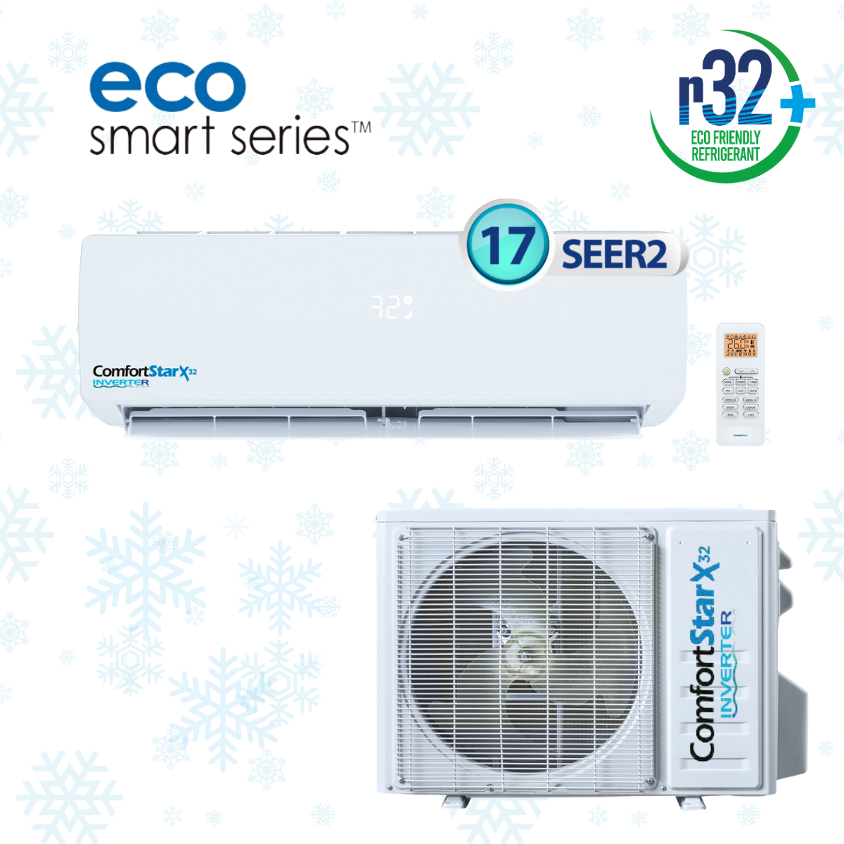 Shop the Eco Smart Series – Powered by Efficient R32 Refrigerant – Air ...